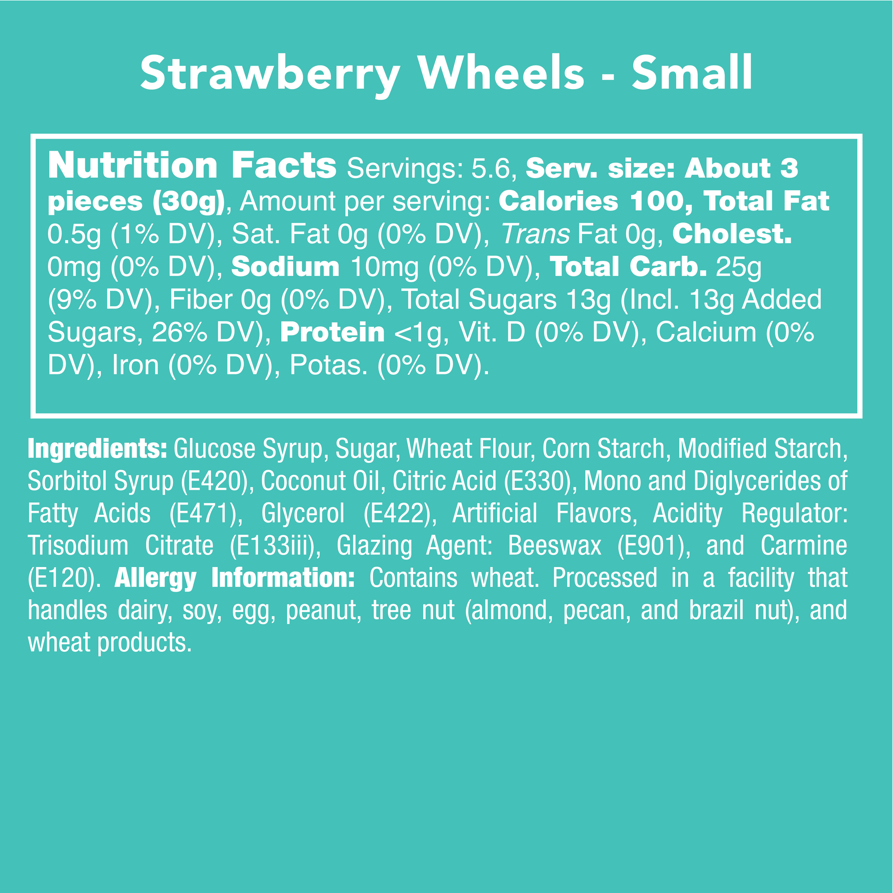 Strawberry Wheels – Sweet Tasty Bites, LLC